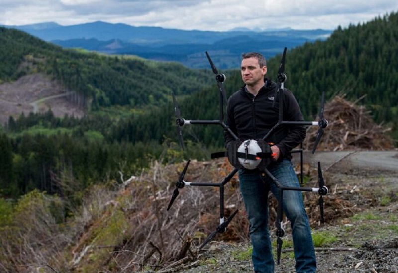 DroneSeed презасажда гори след масивни пожари 6 пъти по-бързо ...